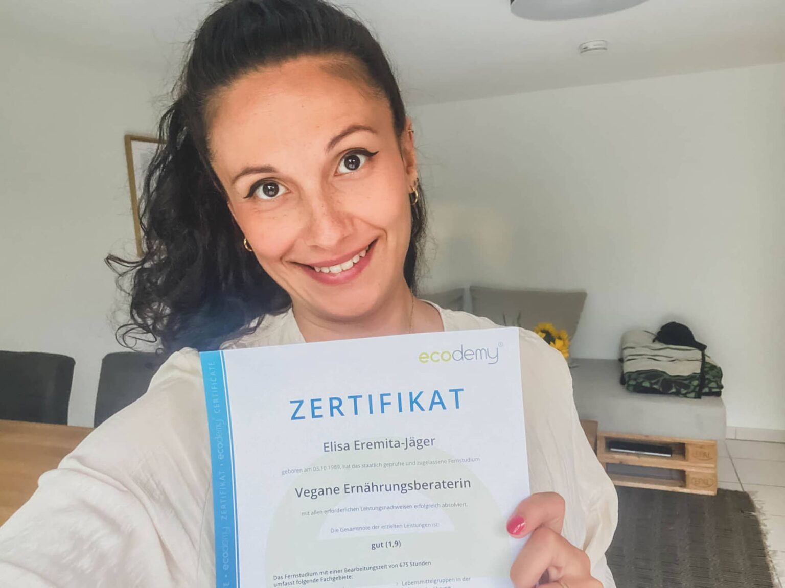 Erfahrungsbericht zur veganen Ernährungsberaterin bei ecodemy ♥